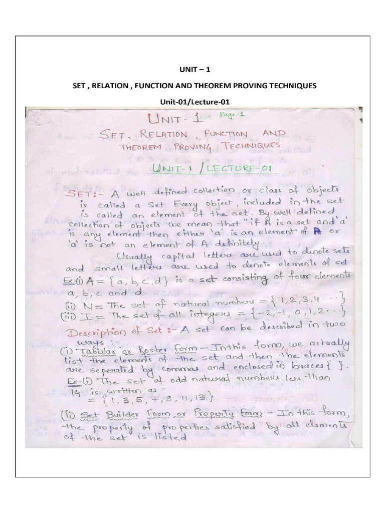 Discrete Structure 1 | PDF