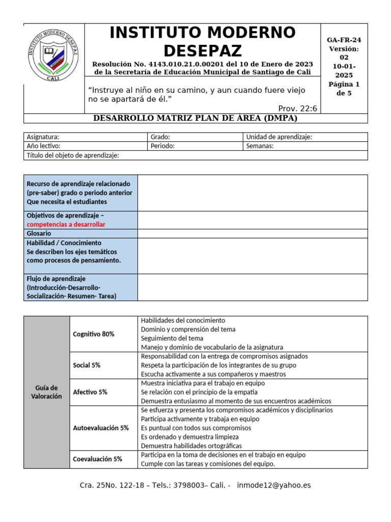DMPA | PDF | Aprendizaje | Enseñando