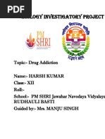 Drug Abuse: Class 12 Investigatory Project | PDF | Substance Dependence ...