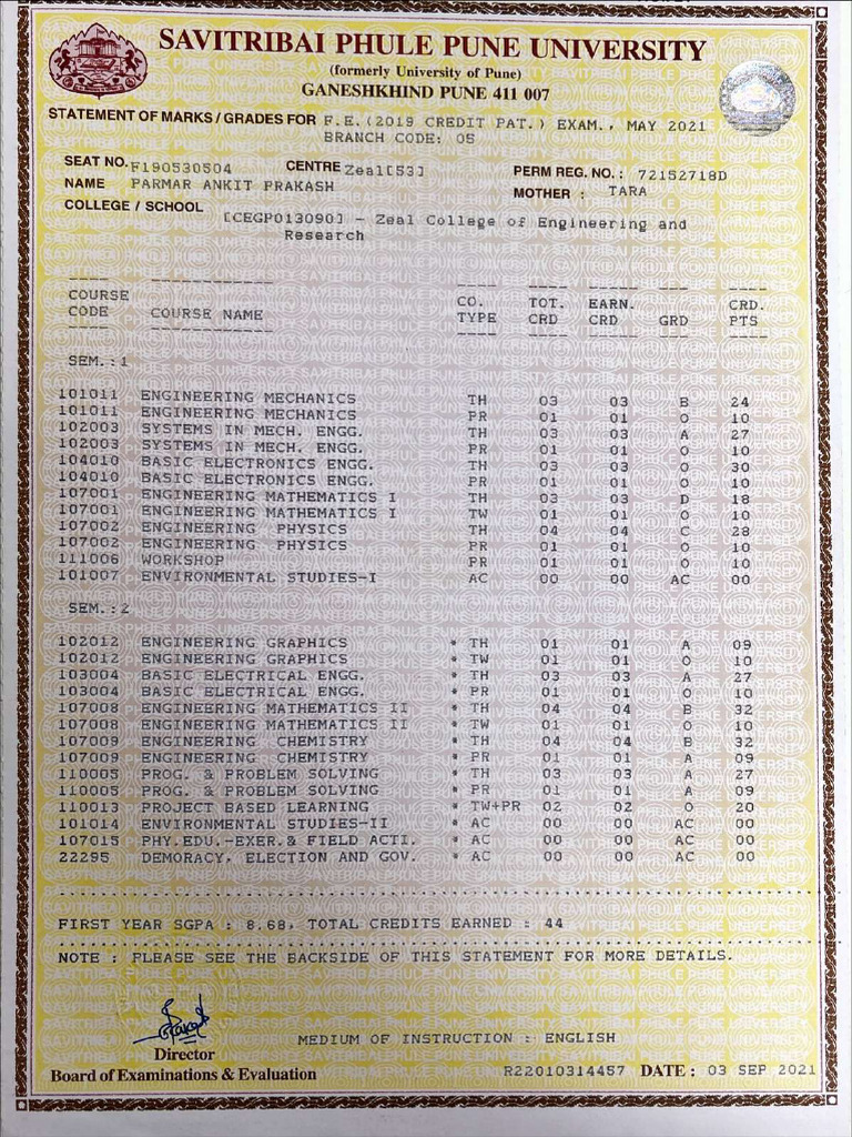 ALL YEAR MARKSHEET - APP_compressed | PDF