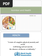 Food Groups and Nutrients Overview | PDF | Fat | Diet & Nutrition
