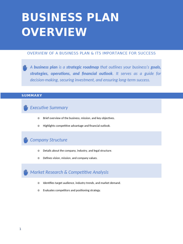Essential Business Plan Guide | PDF