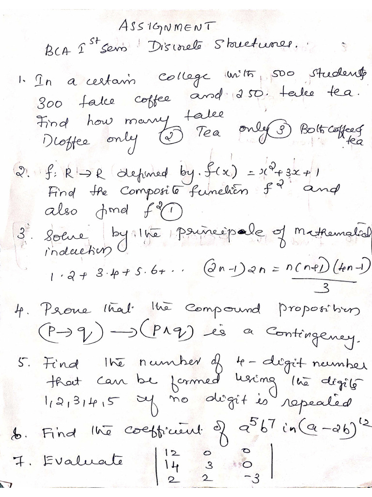 DS-1st sem-BCA-Assignment | PDF