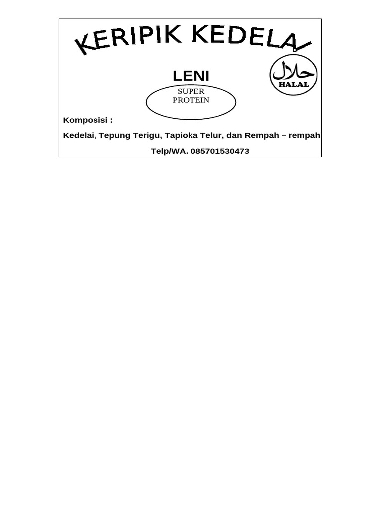 LENI Kripik | PDF