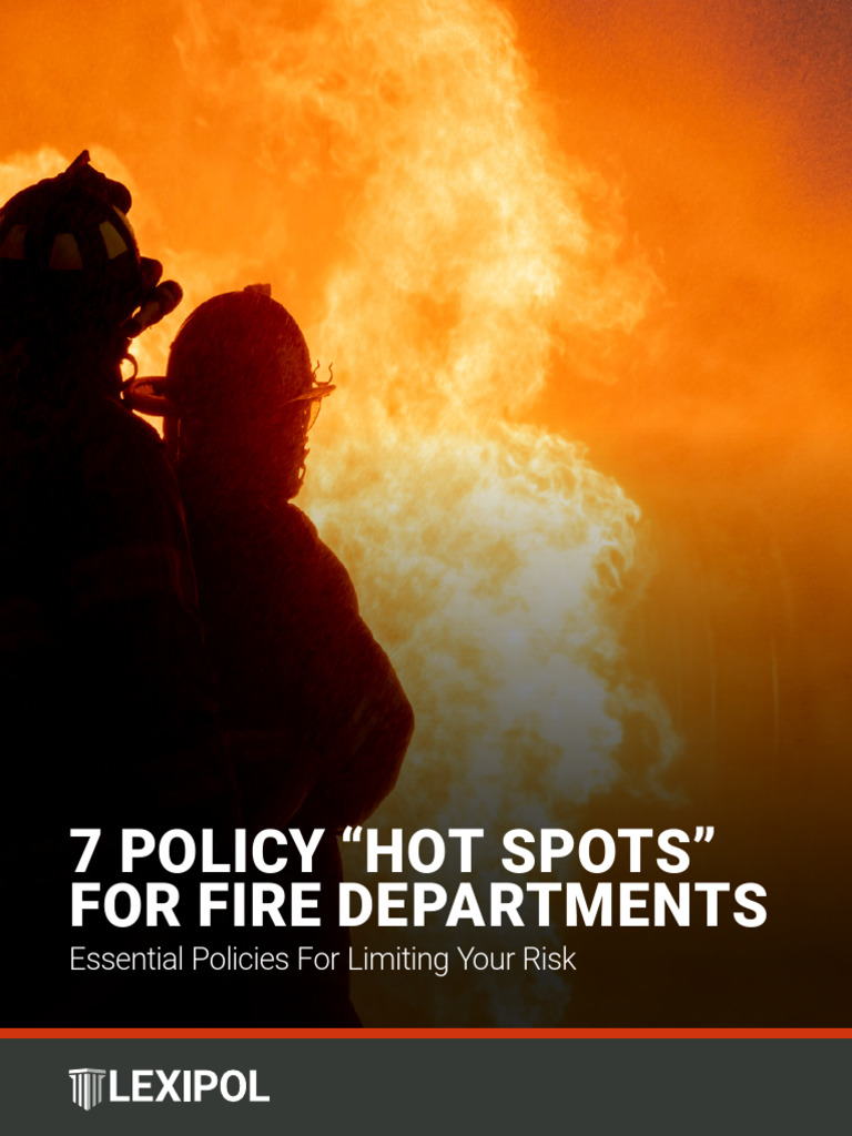 7 Essential Fire Department Policies | PDF | Firefighter | Harassment