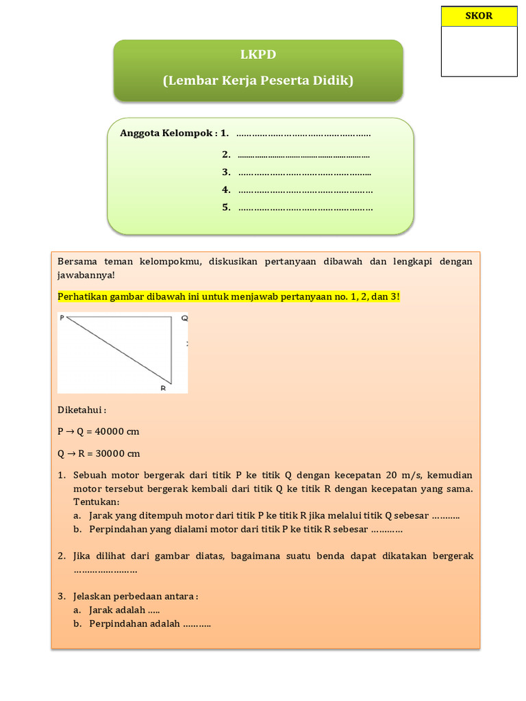 LKPD 1 | PDF