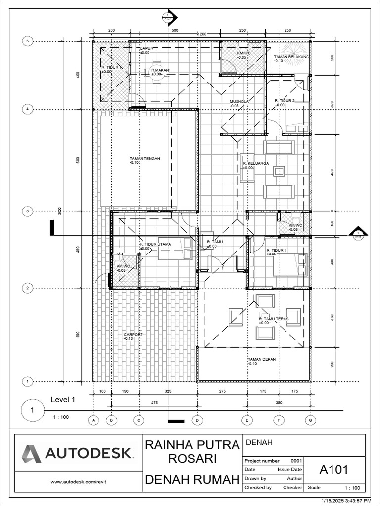 Lat Lks Rainha h7 Denah 1 | PDF
