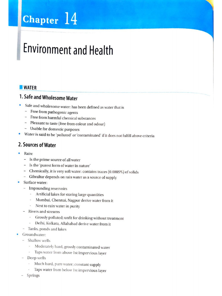 Prep - Module - Environment and Health | PDF