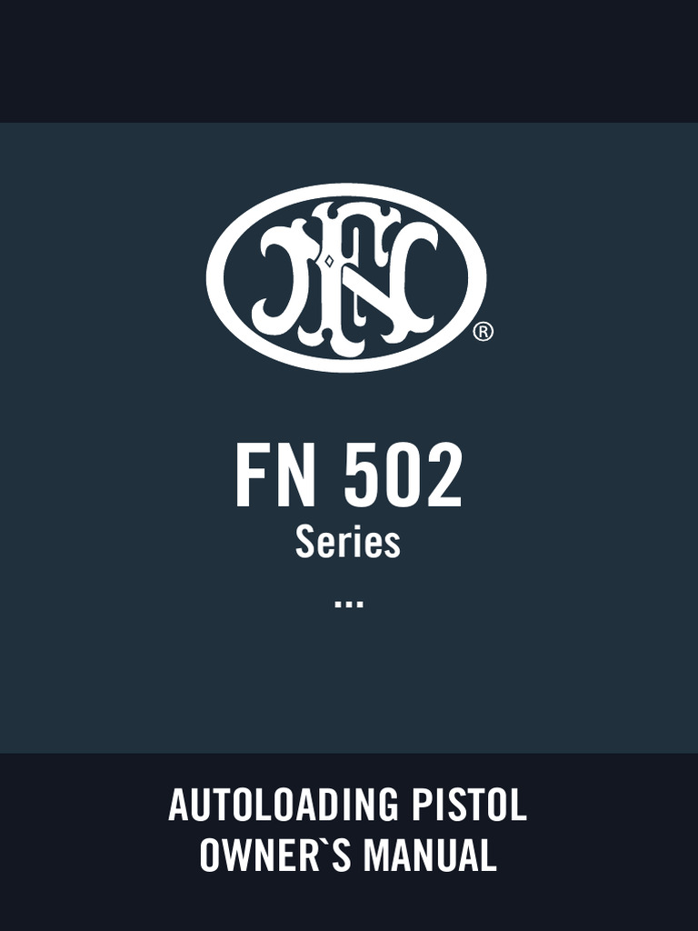 8.524.80.01 FN502 Manual 04.21 KW 117 | PDF | Trigger (Firearms ...