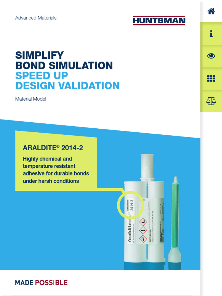 ARALDITE 2014-2 MaterialModel 0621 Preview | PDF | Thermal Expansion ...