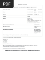 New Connection Form BRPL | PDF