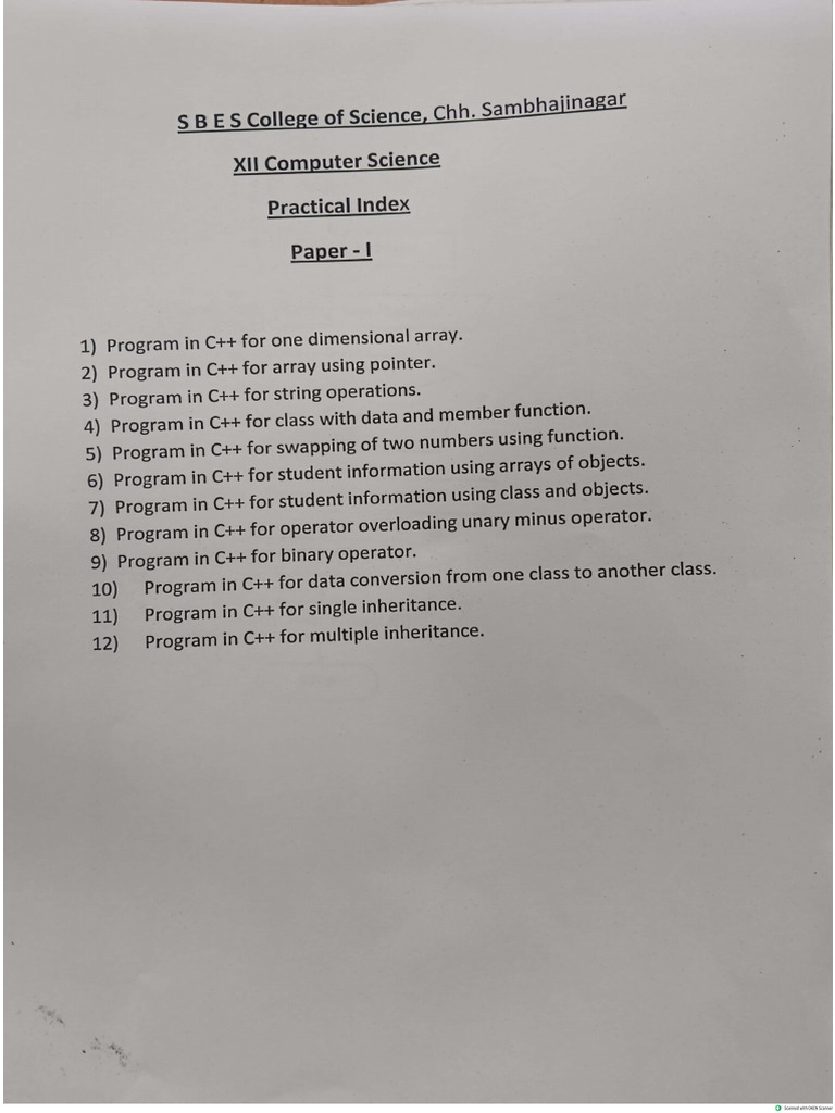 Comp Sci Paper1 | PDF