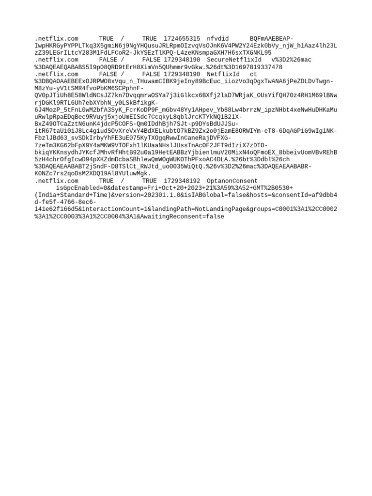 4 netflix cookies | PDF