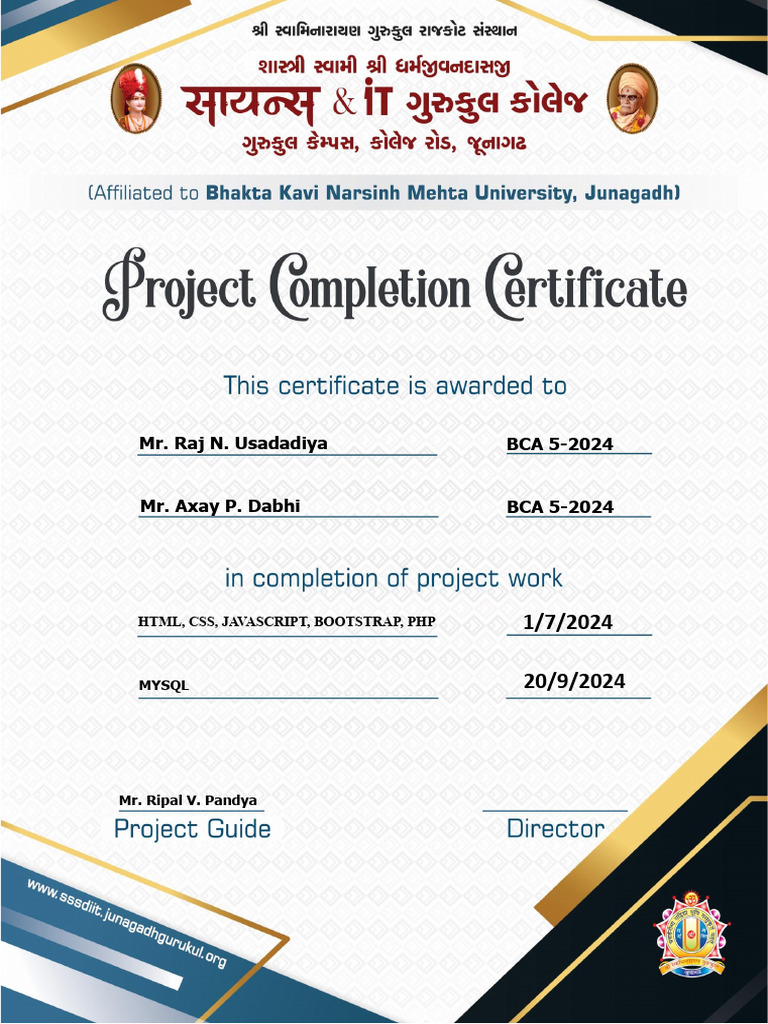 Green Garden Hotel Project Report-2 | PDF