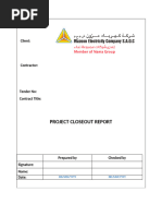 Job Completion Report Template | PDF