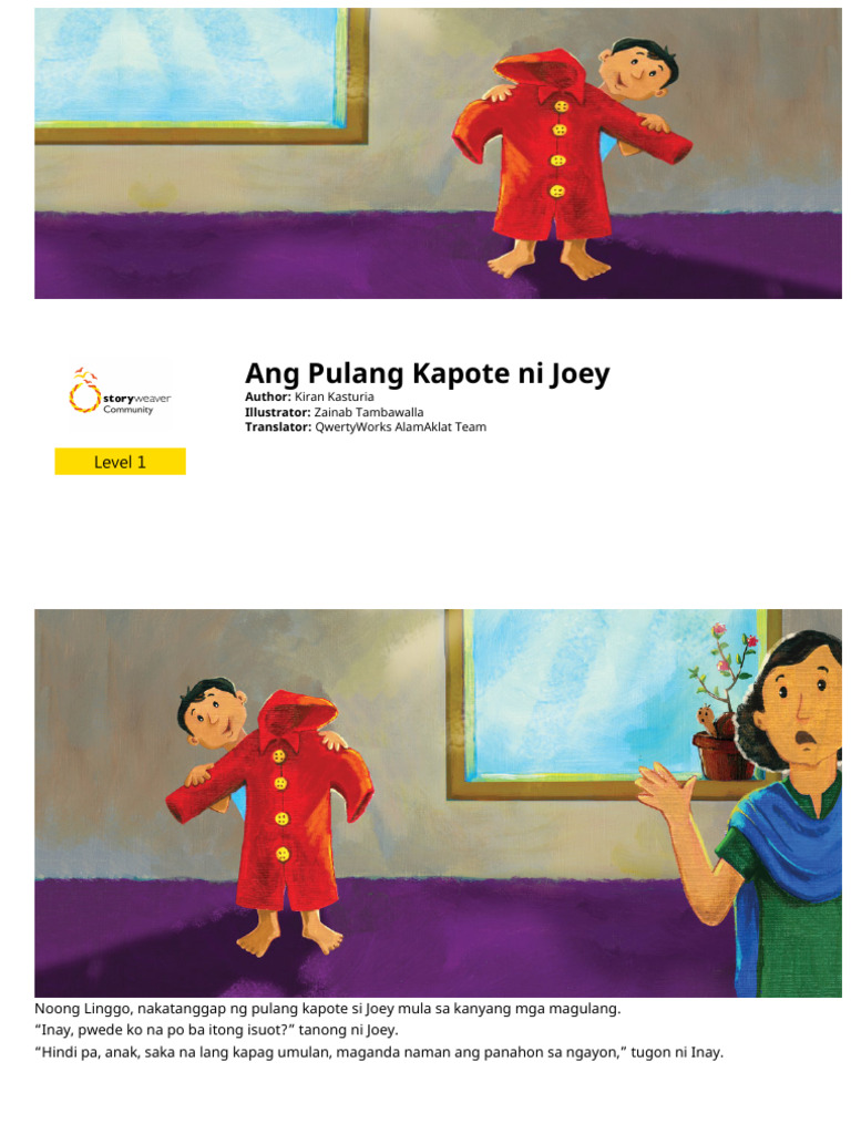 Ang Pulang Kapote ni Joey | PDF | Creative Commons License