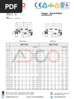EN1092 - pn16 - Flange Dimensions | PDF