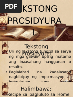 Tekstong Prosidyural | PDF