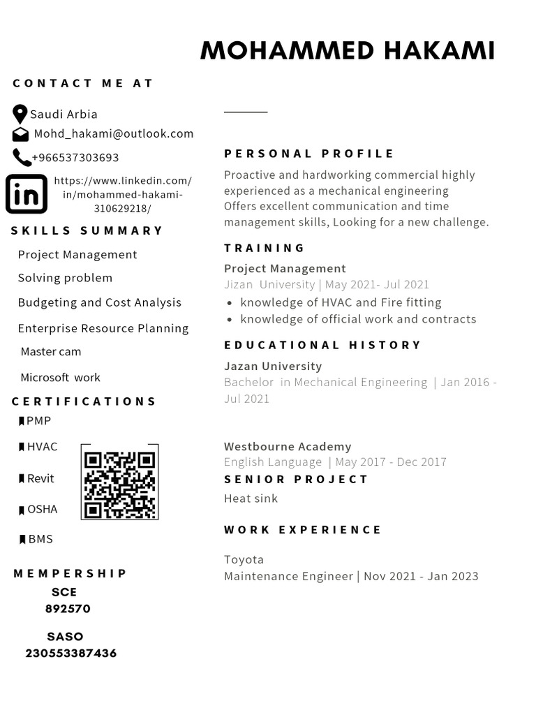 MOHAMMED+HAKAMI+CV | PDF