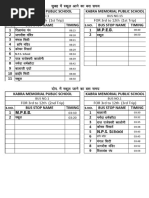 IUJ Bus Transportation Schedule | PDF | Bus | Bus Transport