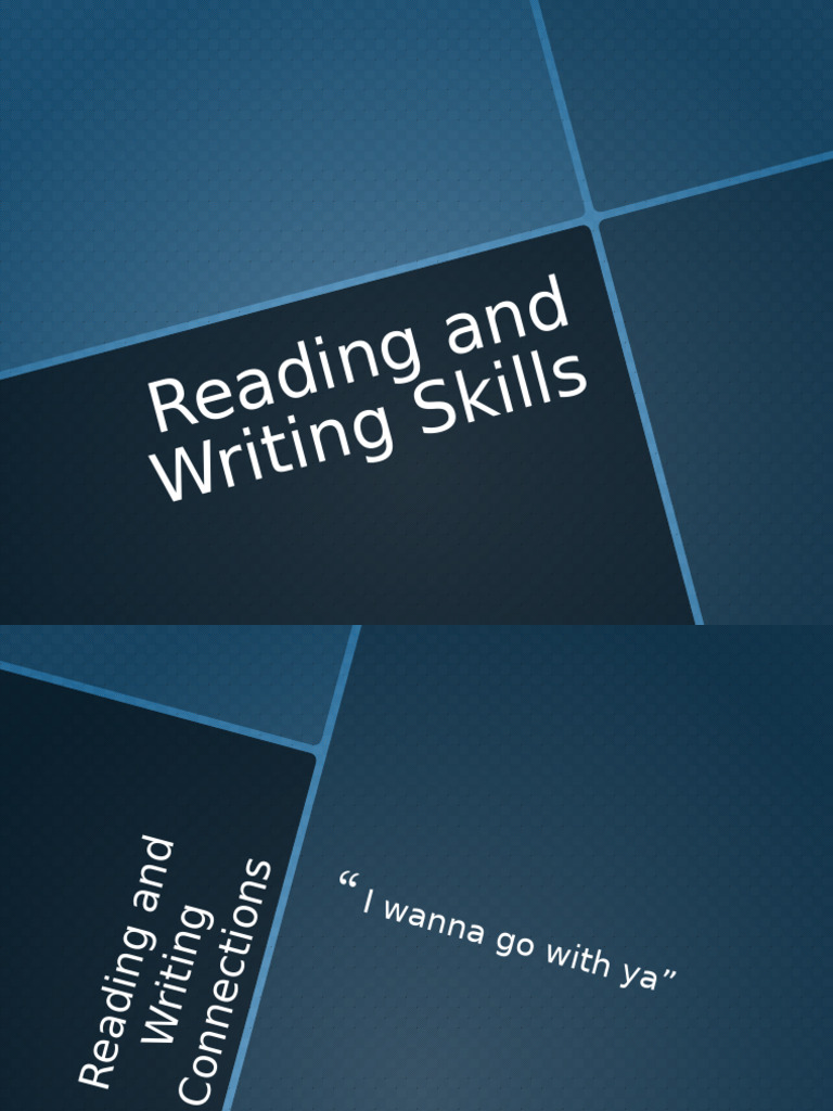 Lesson 1.1 Connected Discourse | PDF