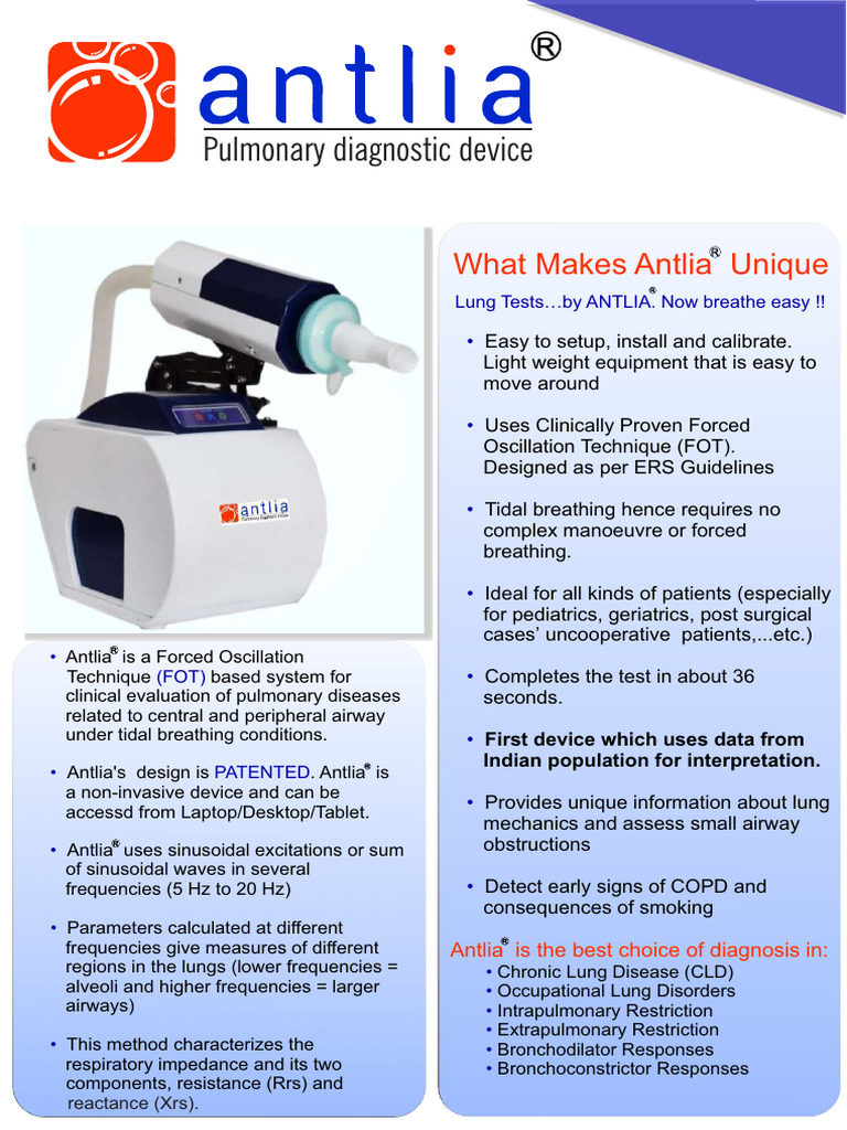 Antlia-Product-Bro | PDF | Lung | Breathing