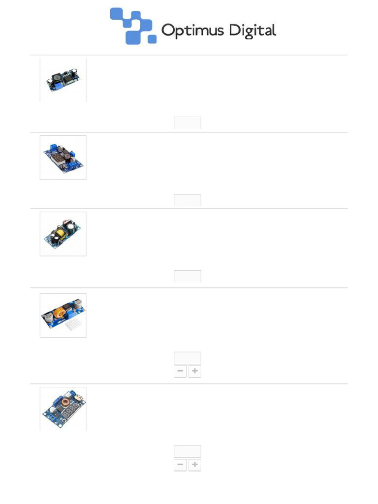 Order - Optimus Digital 24nov2024 | PDF