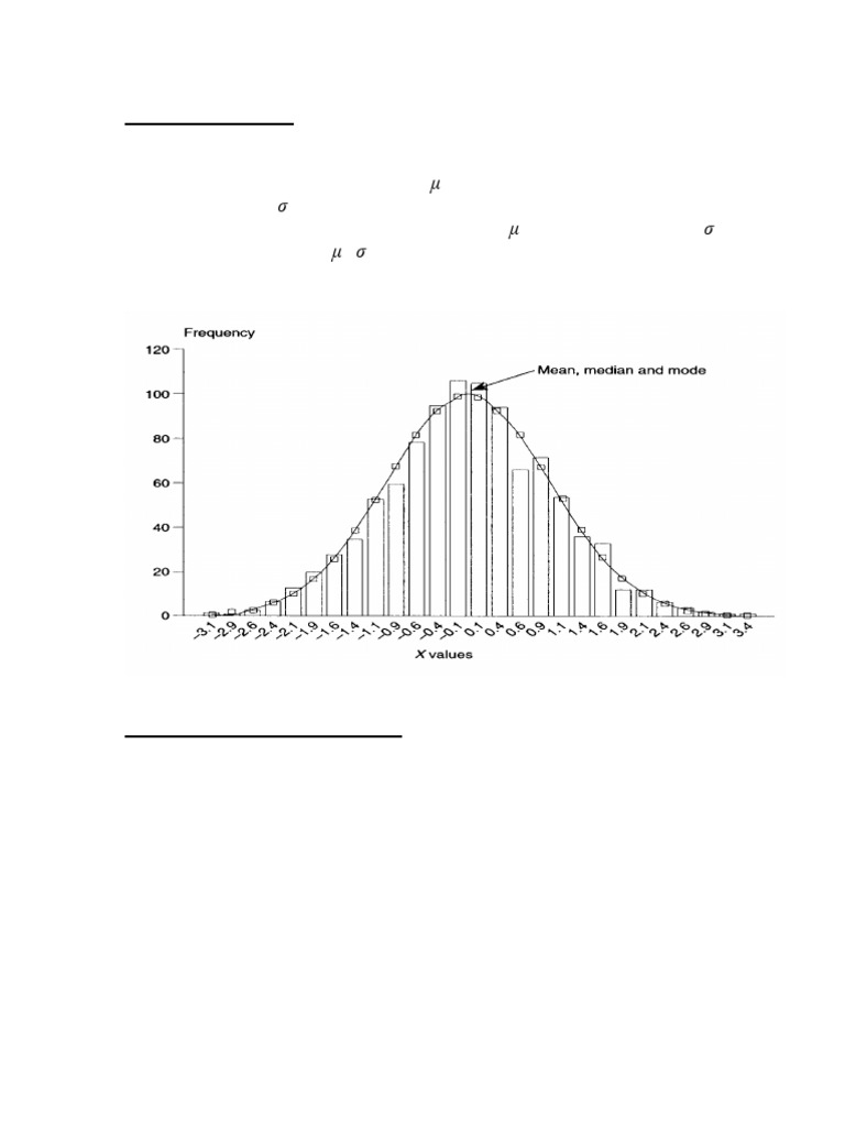 Normal Distribution Imp ERP | PDF | Normal Distribution | Probability ...