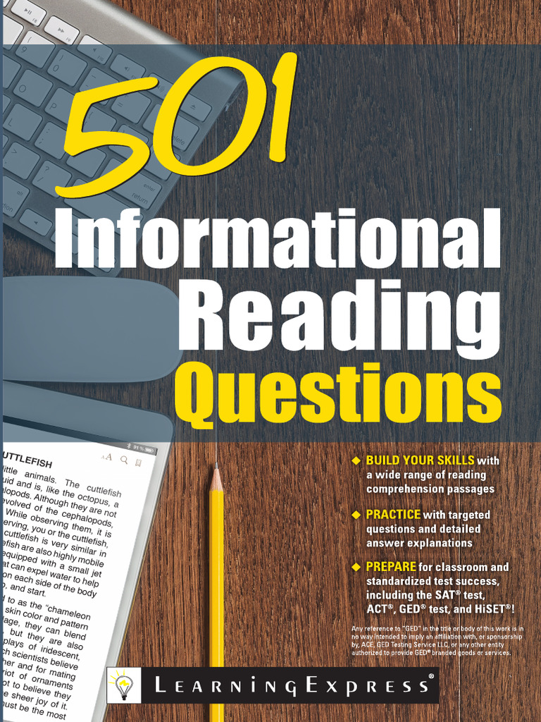 501 Informational Reading Questions | PDF | Marbury V. Madison | Cotton Mill