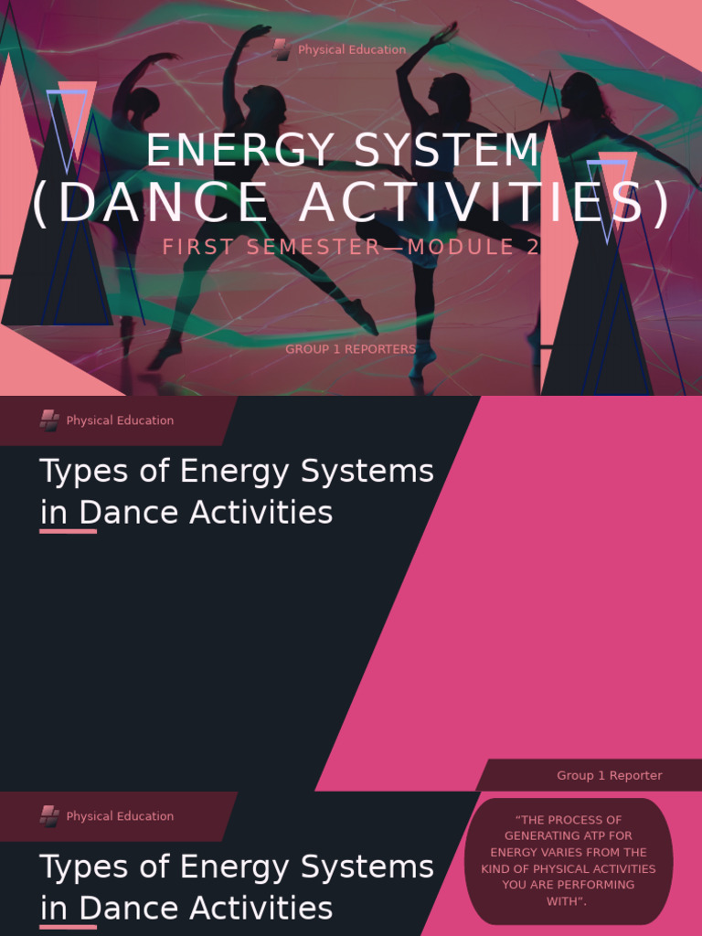Energy Systems in Dance Activities | PDF | Glycolysis | Adenosine ...