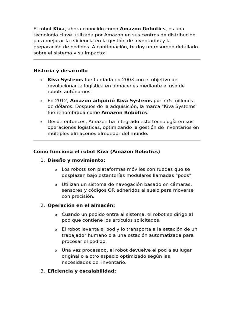 KIVa | PDF | Robot | Robótica