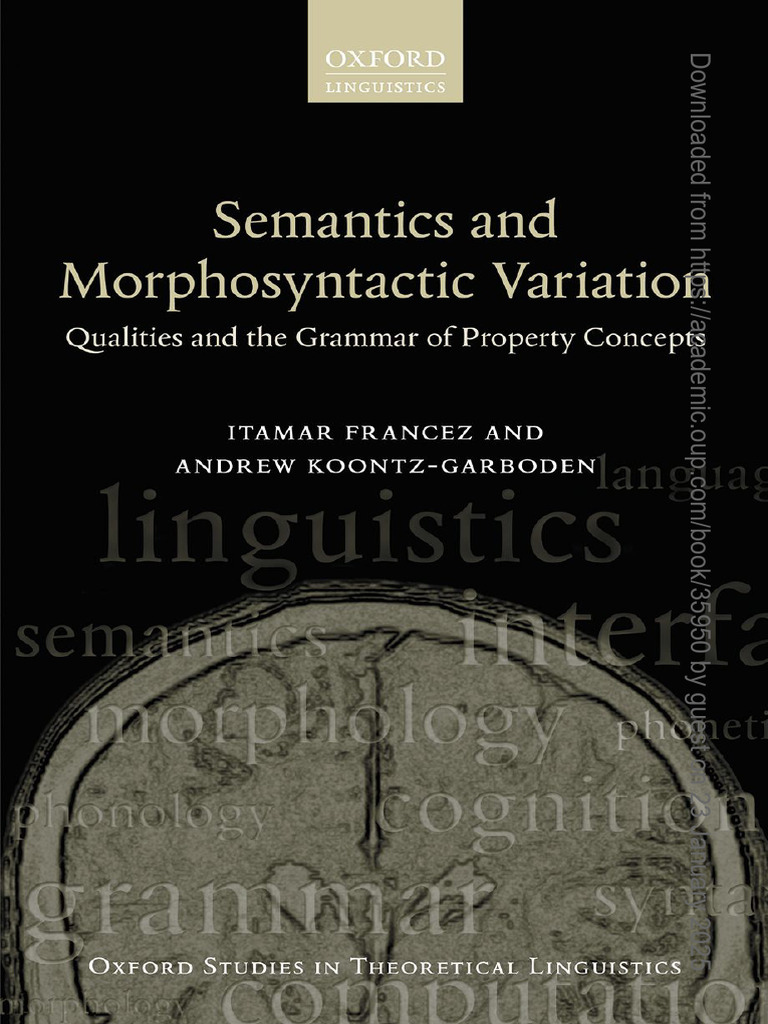 Web | PDF | Semantics | Linguistics