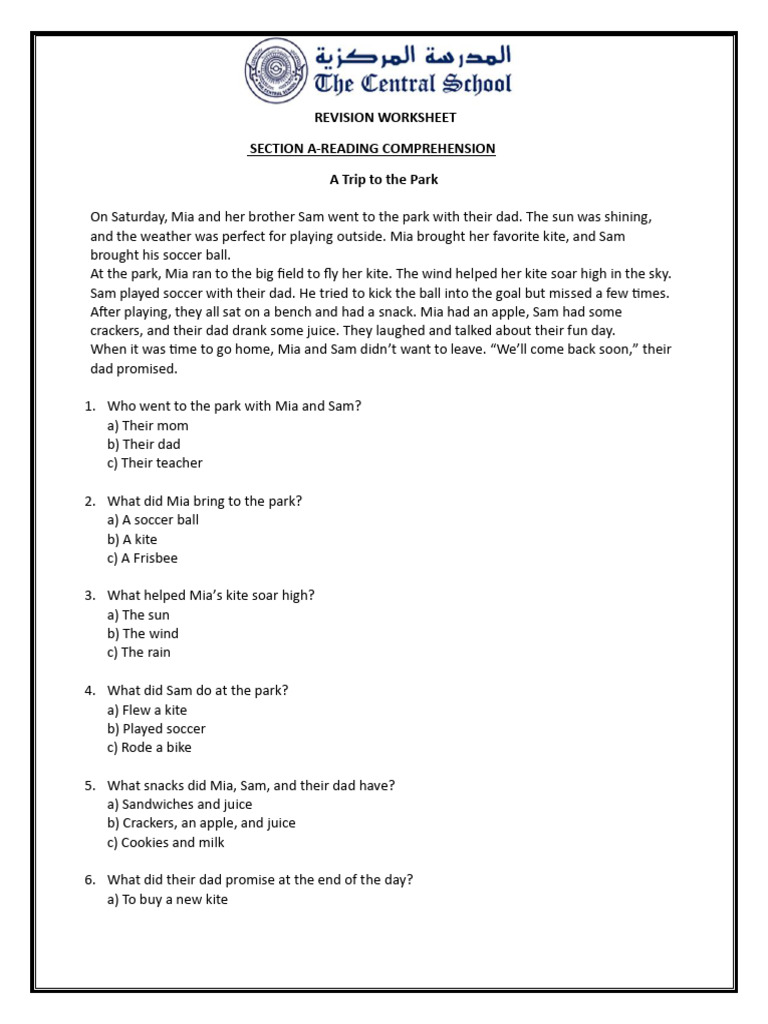 REVISION WORKSHEET PT 2 (3) | PDF