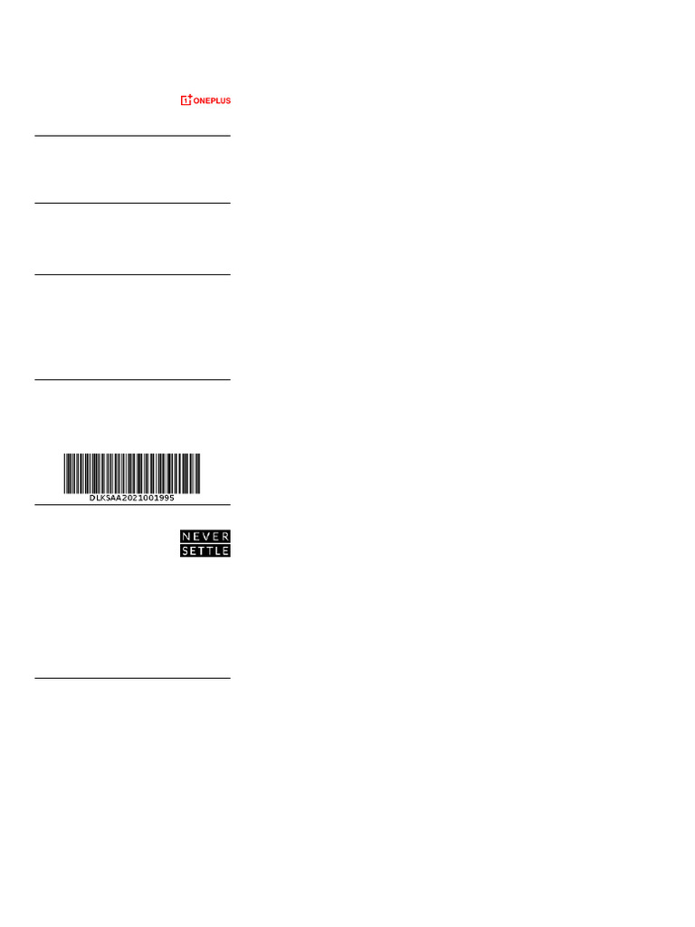 OnePlus Nord Invoice | PDF