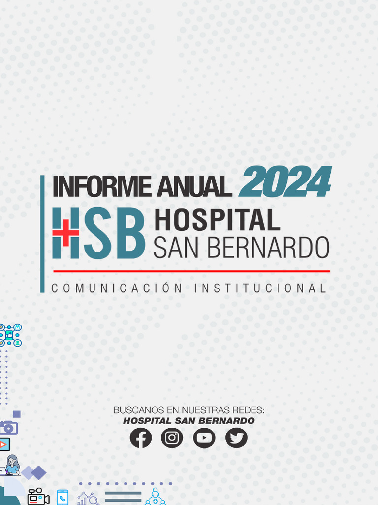 Informe Anual Comunicación Institucional HSB 2024 | PDF | Hospital | Donación de sangre