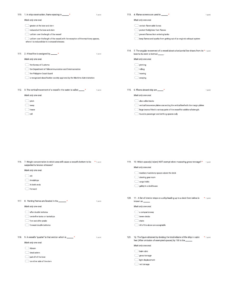 Msap Diagnostic Test 2024 Deck v.2 Technicalq | PDF