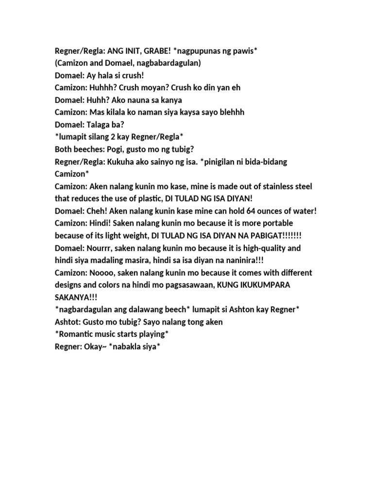 Regner, Camizon, Bughao, Baula, Domael | PDF