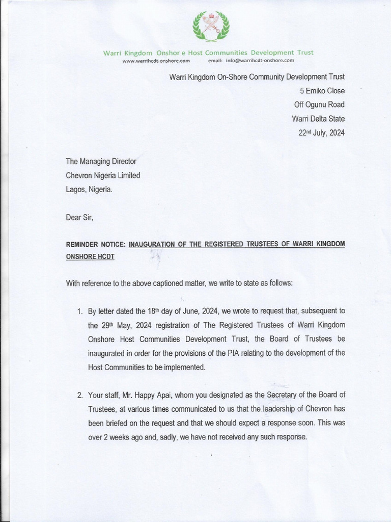 Reminder Notice | PDF