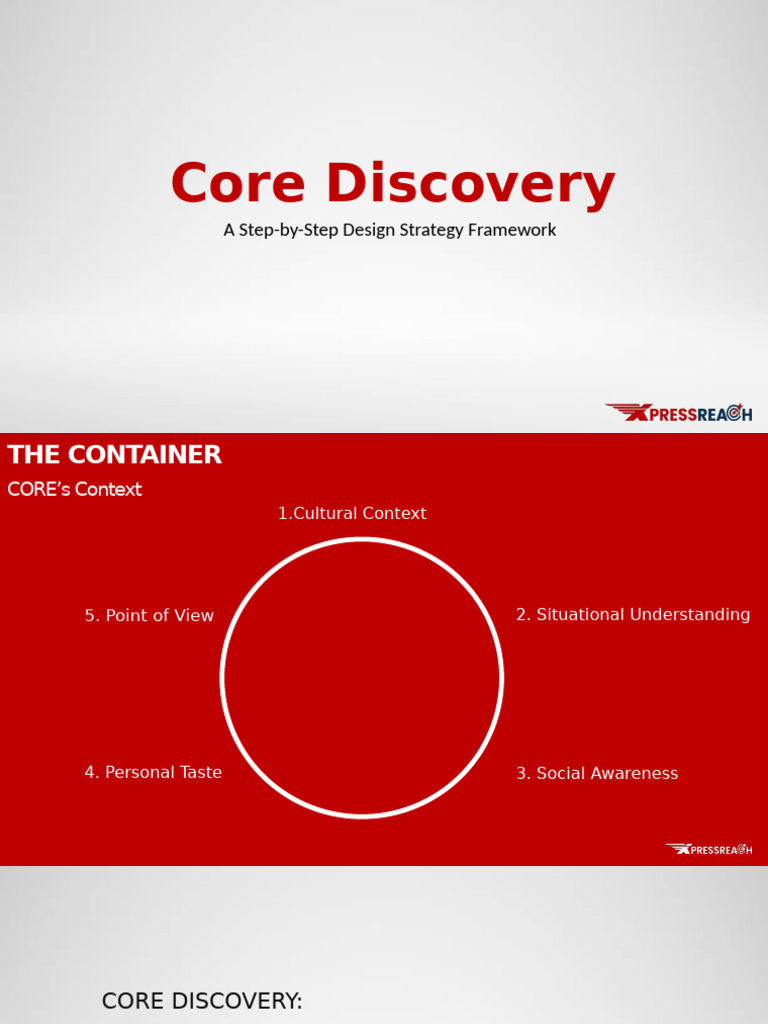 Core Discovery | PDF | Brand | Goal