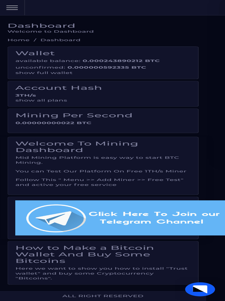 Mid-Mining Dashboard - Dashboard | PDF