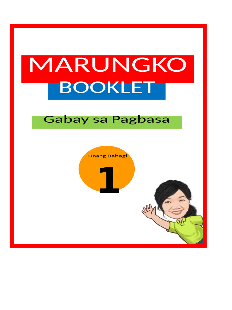 Marungko Booklet (Part 1) | PDF