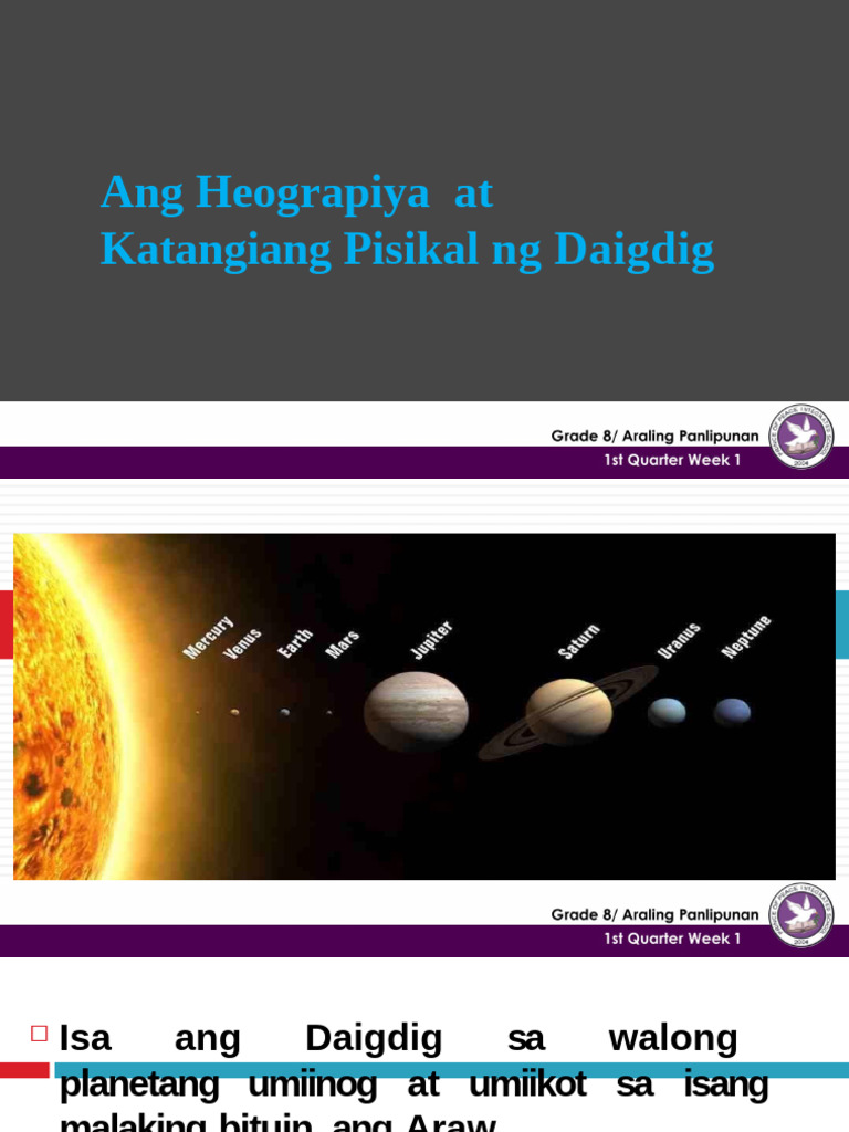 Katangiang Pisikal at Estraktura NG Daigdig | PDF