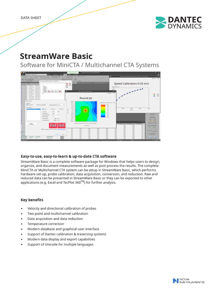 0699 - v3 - DS - Streamware Basic | PDF | Spectral Density | Calibration