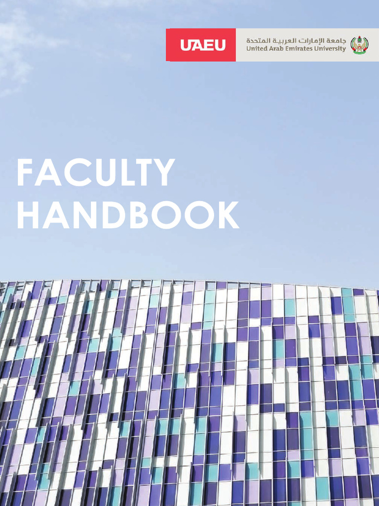 Faculty Handbook 2022 2023 | PDF | Doctor Of Philosophy | Academic Degree