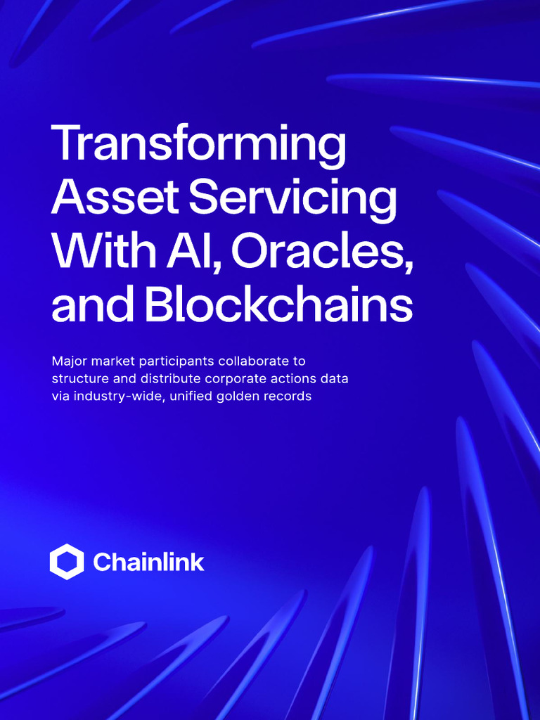 Transforming Asset Servicing | PDF | Artificial Intelligence | Intelligence (AI) & Semantics