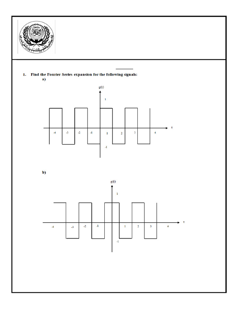 Signals and Systems Course Overview | PDF
