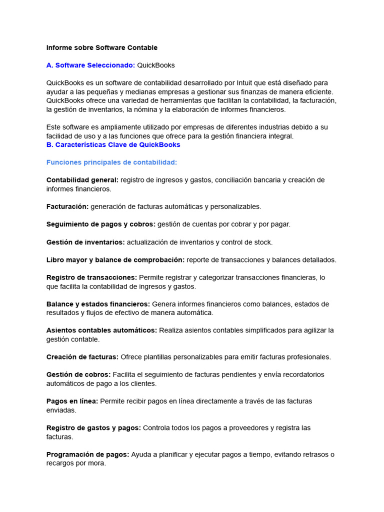 Software contable | PDF | Libros rápidos | Contabilidad