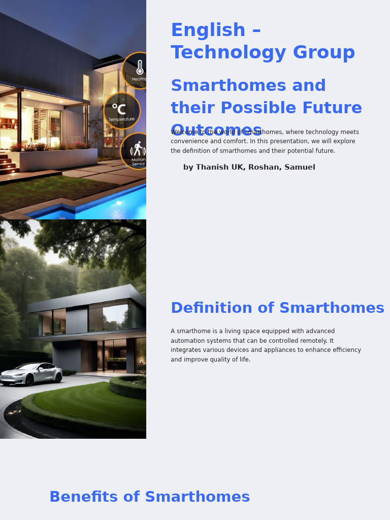 English - Technology | PDF | Home Automation | Efficient Energy Use