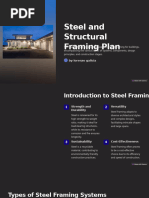 Steel Framing Plan Overview | PDF | Beam (Structure) | Framing ...