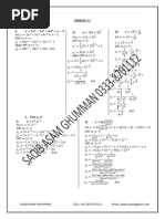 Implicit Differentiation Practice Problems | PDF | Rates | Functions ...